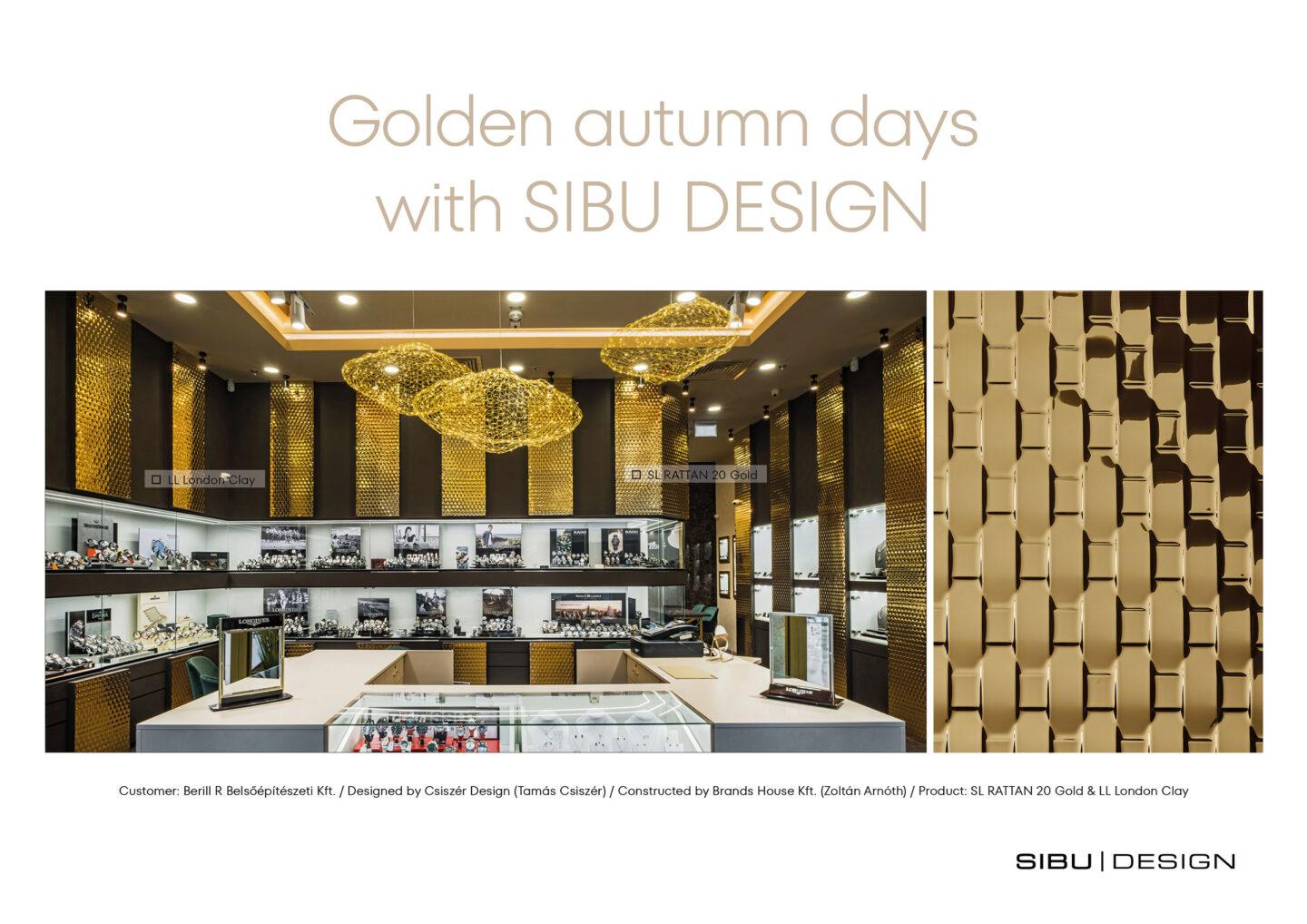 Goldene Herbsttage mit SIBU DESIGN | SIBU Design